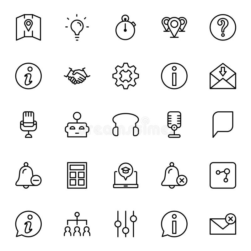 Technical Support Flat Icon Stock Vector - Illustration of connection ...