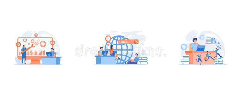 Technical Support Guys Working on Repairing a Computer Hardware and ...