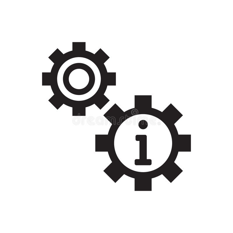 Technical support icon stock vector. Illustration of settings - 362546883