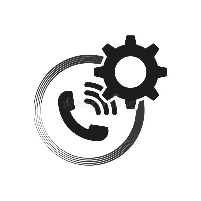 Technical Support Icon. Call Center Service Icon. Vector Illustration ...
