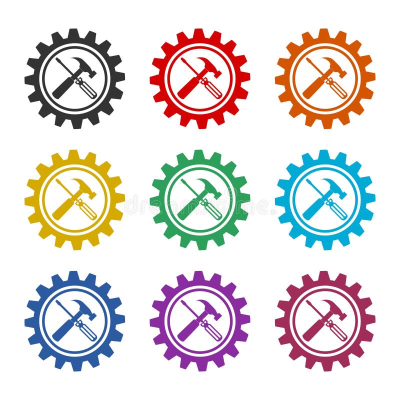 Technical Support Icon Isolated on White Background Stock Vector ...