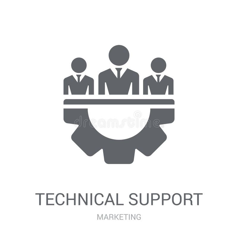 Technical Support Icon. Trendy Technical Support Logo Concept on Stock ...