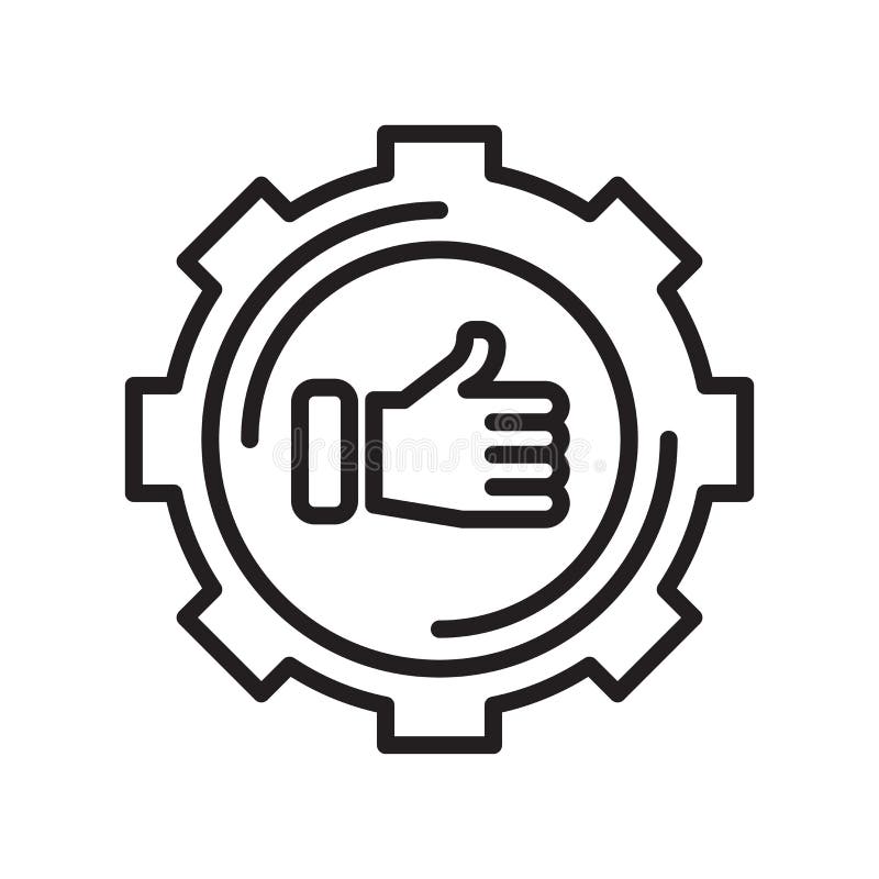 Technical Support Icon Vector Sign and Symbol Isolated on White Stock ...