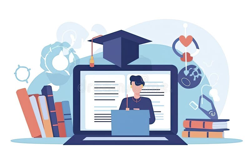 Technical Support Template Concept Flat Design Icon. Hotline Stock ...