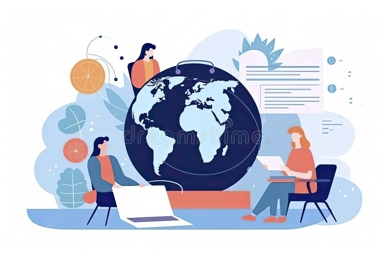 Technical Support Template Concept Flat Design Icon. Hotline Stock ...