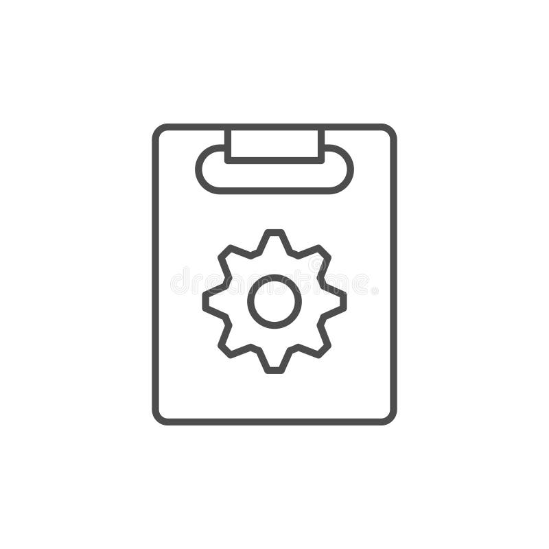 Technical Task RGB Color Icon Stock Vector - Illustration of design ...