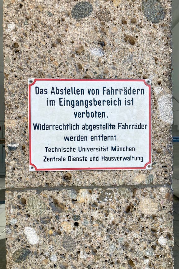 Technical University of Munich in the City Center in Munich, Germany Editorial Photography ...