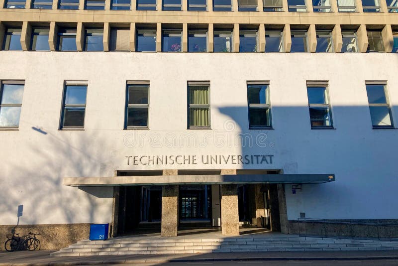 Technical University of Munich in the City Center in Munich, Germany ...