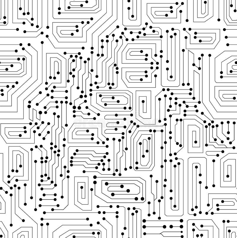 Technical Vector Seamless Pattern with Circuit Board Stock Vector ... Technical Vector Seamless Pattern with Circuit Board Stock Vector ...