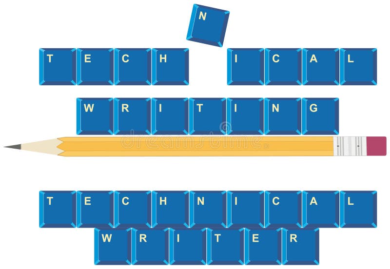 Technical Writing stock illustration. Illustration of computer - 16013049