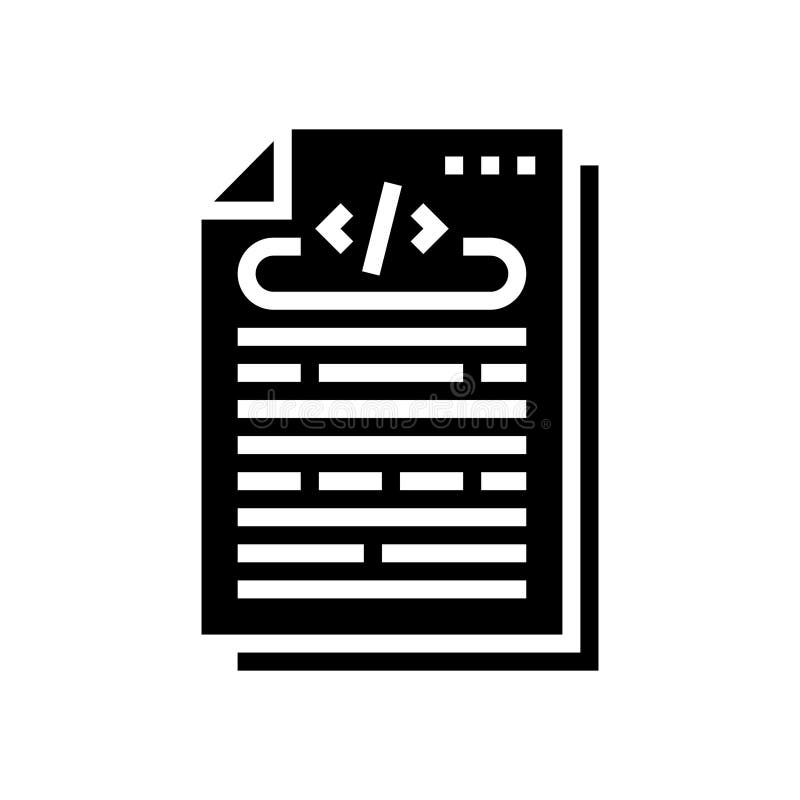 Technical Writing Icon, Outline Style Stock Vector - Illustration of ...