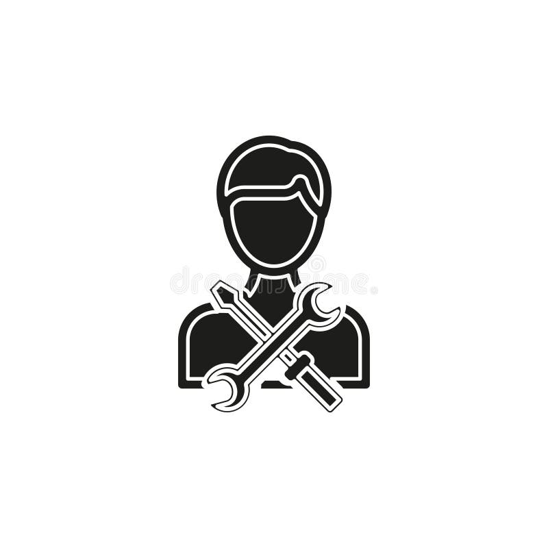 Technician Line Icons, Signs, Vector Set, Linear Concept, Outline ...