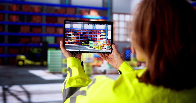 Technician Doing Industrial Inspection Stock Photo - Image of staff ...