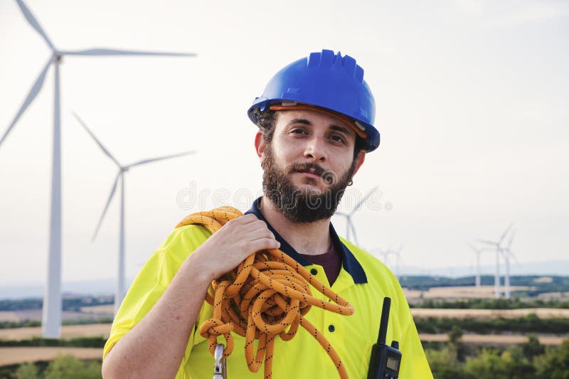 Technician or Engineer of Wind Mill Turbine and Renewable Energy ...