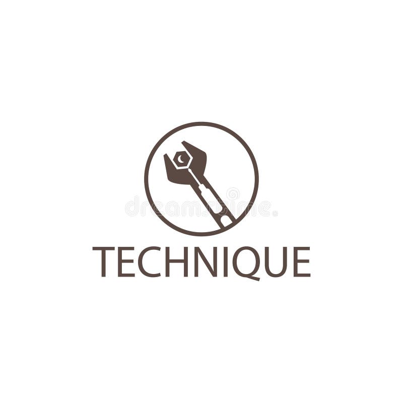 Technician Logo Key Illustration and Screwdriver Design Vector Template ...