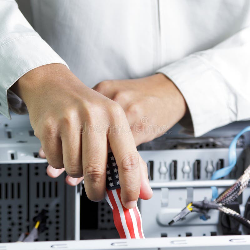 Technician computer stock photo. Image of engineering - 31207854