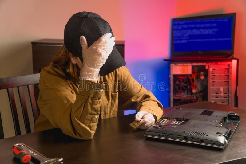 The Technician Took His Head in Shock from the Malfunction of Computer ...