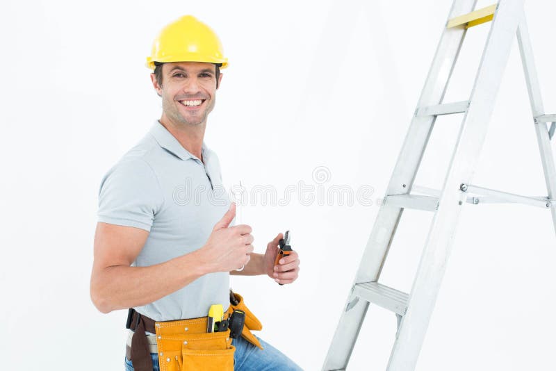 281 Workman Up Ladder Stock Photos - Free & Royalty-Free Stock Photos ...