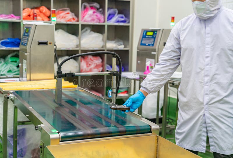 Technician Use Lux Meter Intensity of Light Measurement Light Stock ...