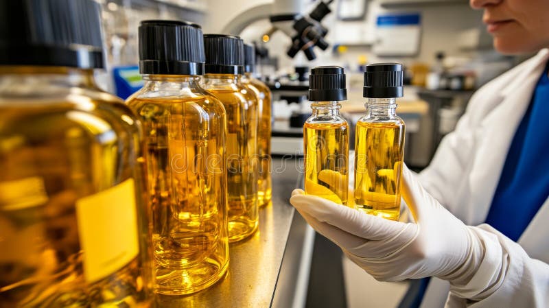 A Technician, Whose Identity is Not Disclosed, Assesses the Moisture ...