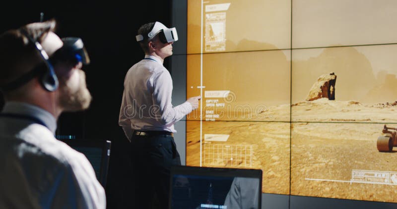 Technician Working at His Desk Stock Image - Image of modern ...