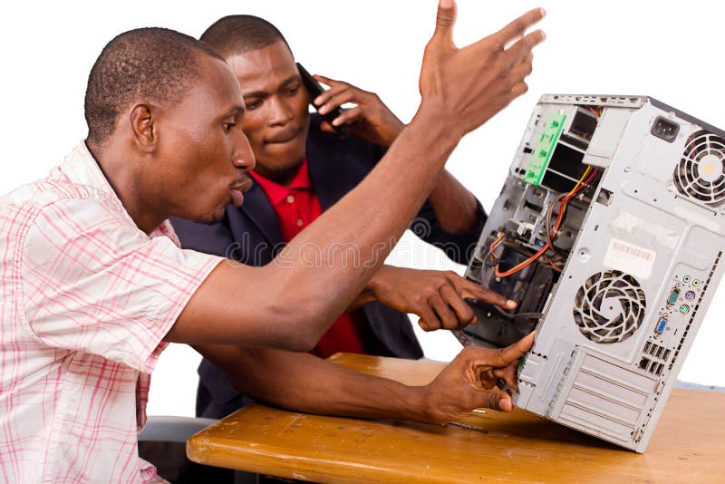 190 Computer Repair Technician African Stock Photos - Free & Royalty ...