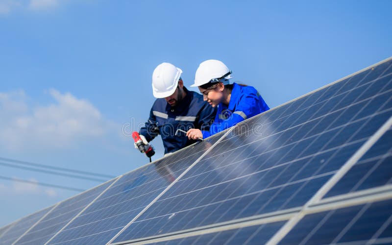 796 Solar Cell Workers Stock Photos - Free & Royalty-Free Stock Photos ...