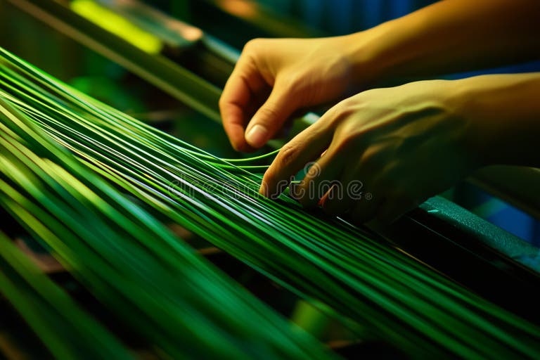 It Technicians Working on Server Rack Cables and Maintenance Electrical ...
