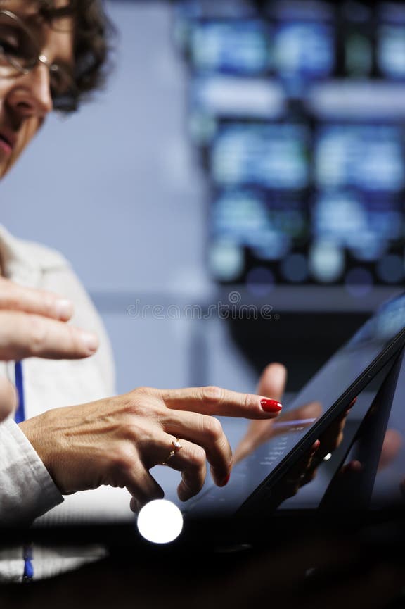 Technicians Writing Server Code Scripts Stock Image - Image of ...