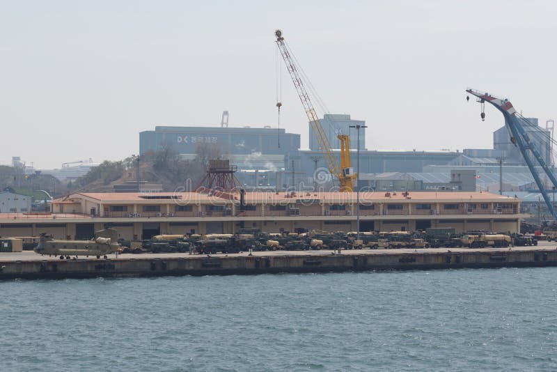 Technics on the American Military Base Editorial Photo - Image of busan ...