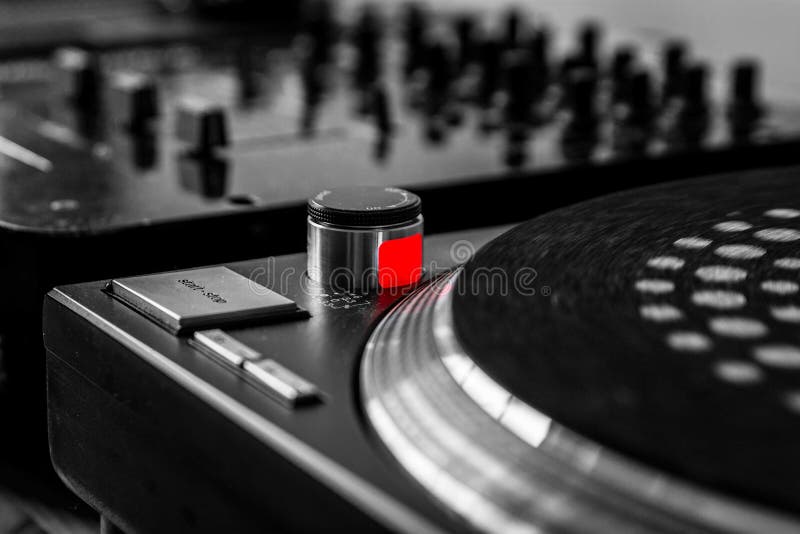 Technics 1210 deck stock image. Image of vinyl, record - 48023143