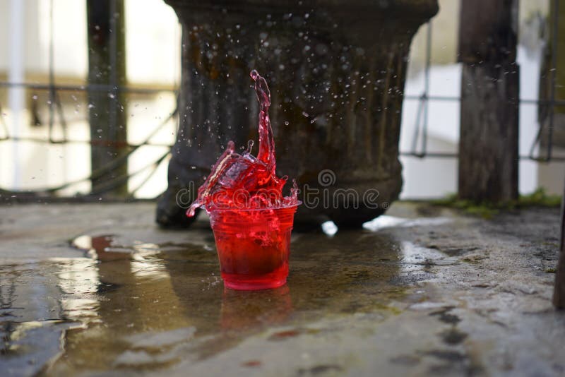 A Technique in Photography that Makes Moving Objects Stop Stock Photo - Image of right, flower ...