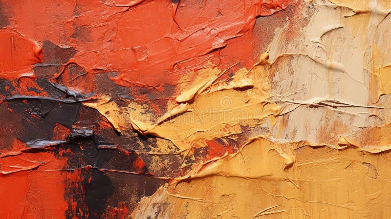 Techniques Oil Painting Texture Stock Photo - Image of unique, medium ...