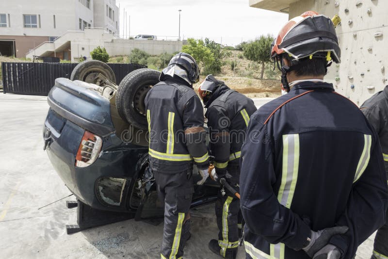 Techniques of Rescue in Traffic Accidents Editorial Photography - Image ...