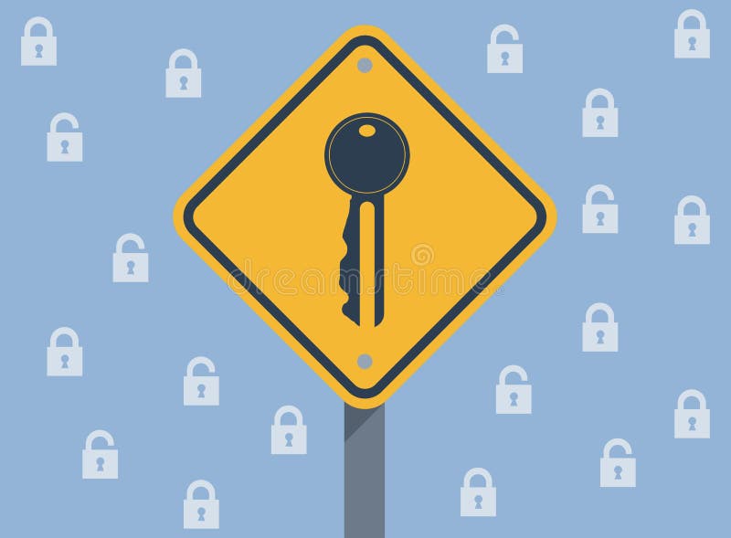 Techniques For Secure Communication Stock Illustration Illustration