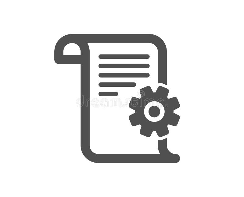 Pictogrammen Voor Technische Documentatie. Set Van Het Instructieplan ...