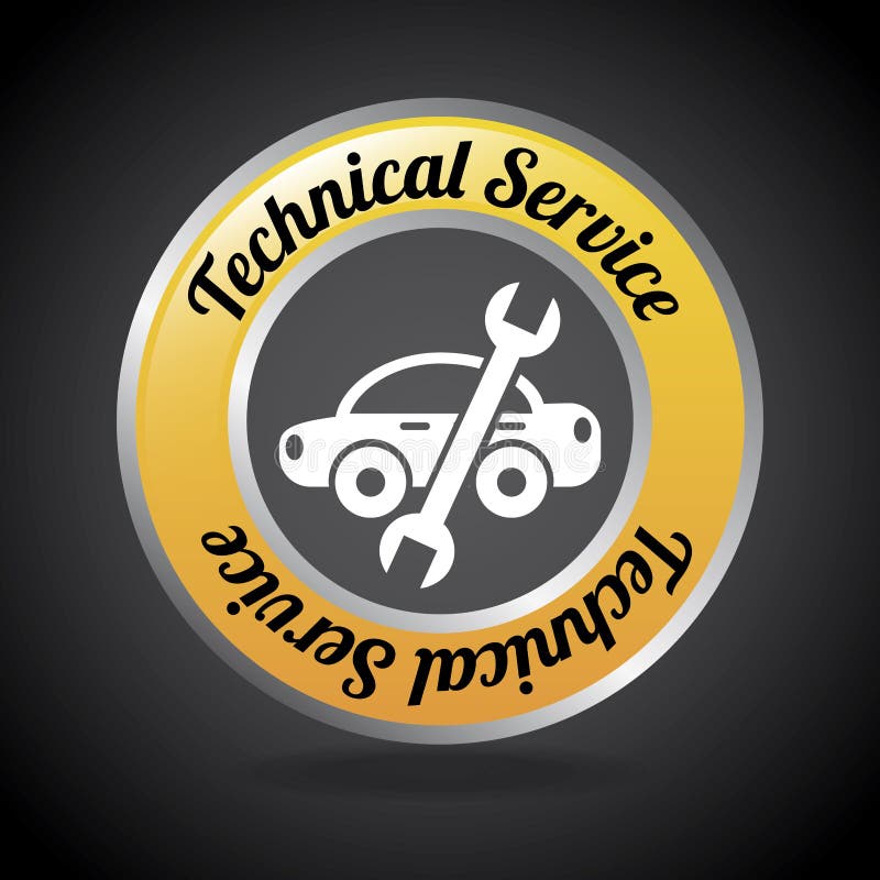 Technischer Service vektor abbildung. Illustration von signal - 31581984