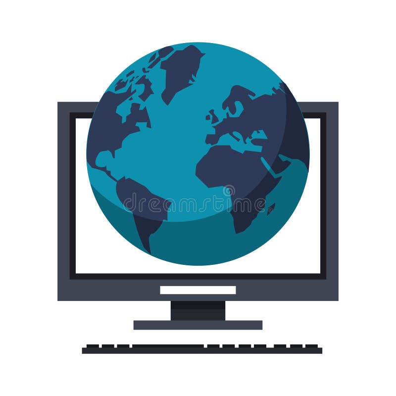 Technlogy device cartoon stock vector. Illustration of display - 146835057