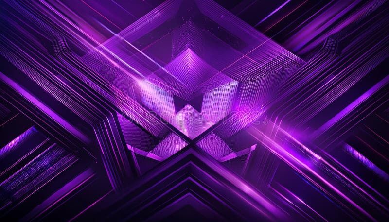 Techno Abstract Background: Overlapping Layers with Dark Space Effect ...