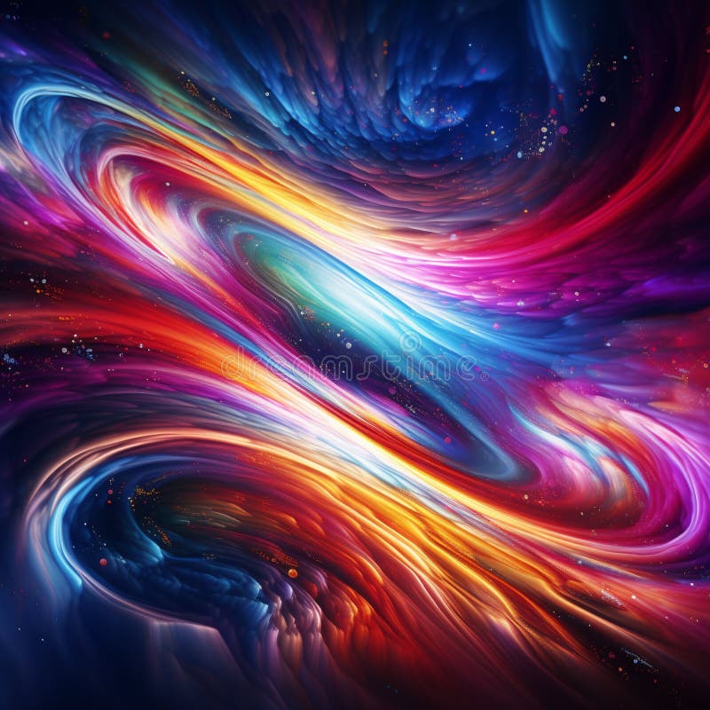 Techno Aurora: a Dazzling Display of Colors and Light Emanating from ...