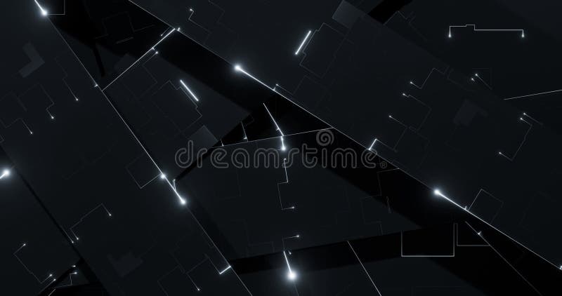 Techno Circuit Abstract Motion Background Loop Animated Stock Footage ...