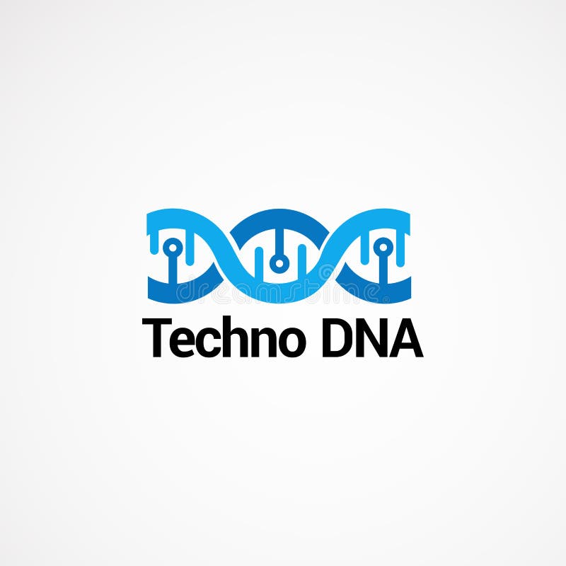 Techno Lab Logo Vector, Concept with Circuit Electron, Element,icon ...