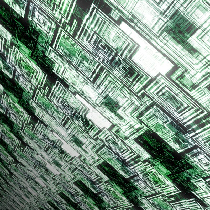 Techno green background stock illustration. Illustration of matrix ...