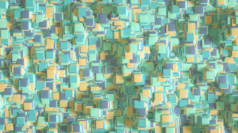 Techno High-tech Background, Geometry, Cube, Abstraction. 3d ...