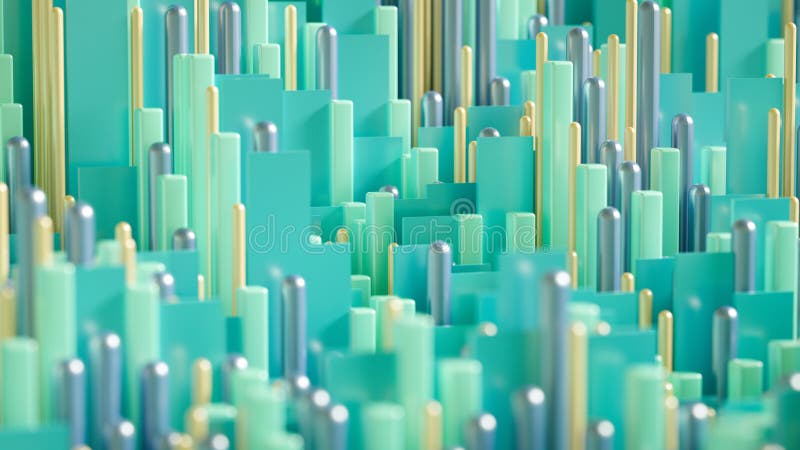 Techno High-tech Background, Geometry, Cube, Abstraction. 3d ...