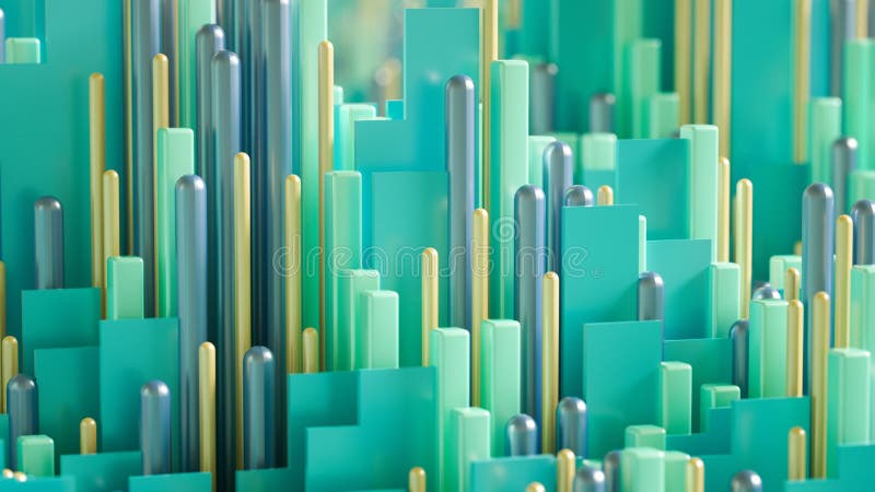 Techno High-tech Background, Geometry, Cube, Abstraction. 3d ...