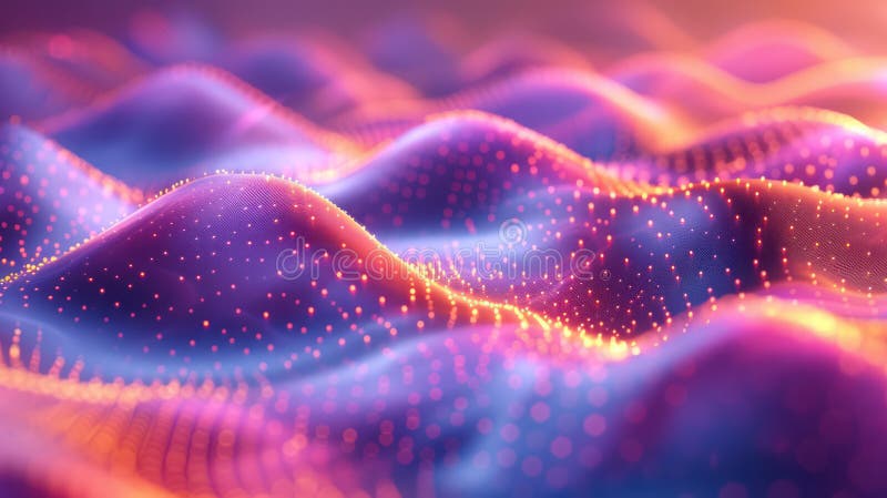 Techno Matrix: Abstract Digital Background with Futuristic ...