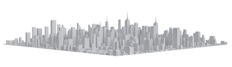 Techno Mega City, Urban and Futuristic Technology Concepts. 3d ...