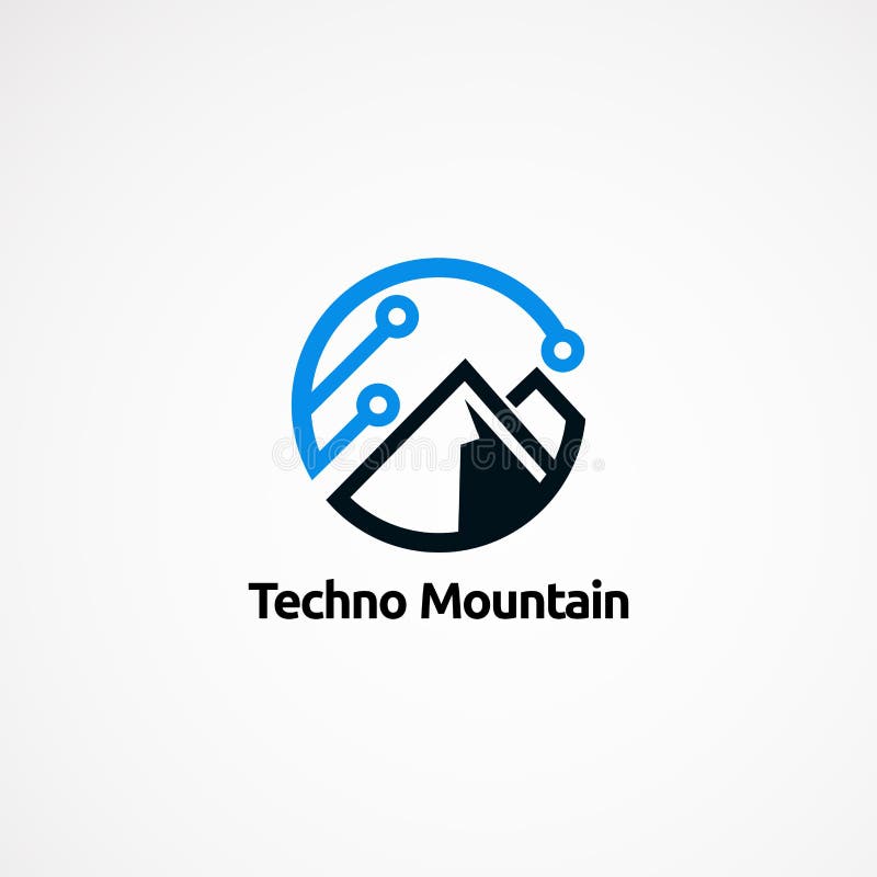 Techno Lab Logo Vector, Concept with Circuit Electron, Element,icon ...