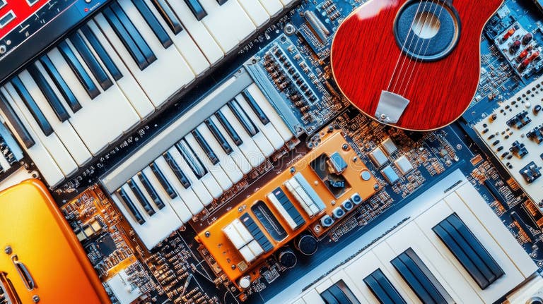 Techno-Musical Collage: Instruments and Integrated Circuits Unite ...